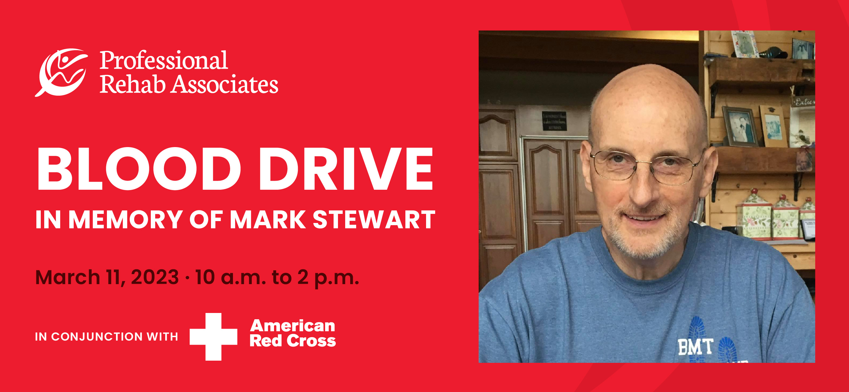 Donate Blood In Memory of Mark Stewart - Professional Rehab Associates ...